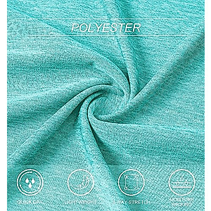 MAGCOMSEN Womens Workout Shirts Short Sleeve Fishing Shirts Fitness Tee Yoga Tops Cool Running T Shirts Light Green Large
