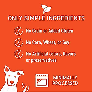 Cloud Star Corp, Wag More Bark Less Soft & Chewy Grain Free Peanut Butter & Apples Dog Treats