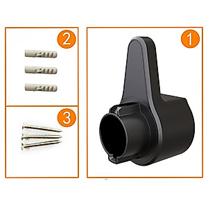 7KW 32Amps Level 2 EV Charger Station with 30TF Cable NEMA 14-50, 220-240V Input J1772 Plug Swipe Card Charging for Most Evs