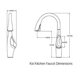 Pfister GT529-IHB Kai 1-Handle Pull-Down Kitchen Faucet Matte Black