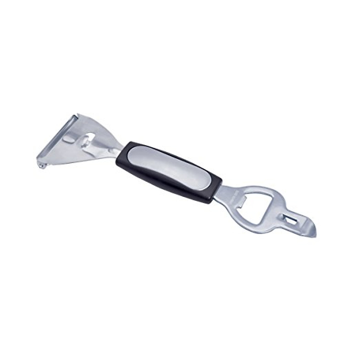 HIC Kitchen Bar Tool, Bottle Opener, Can Punch and Citrus Peeler, Japanese Stainless Steel, BPA Free