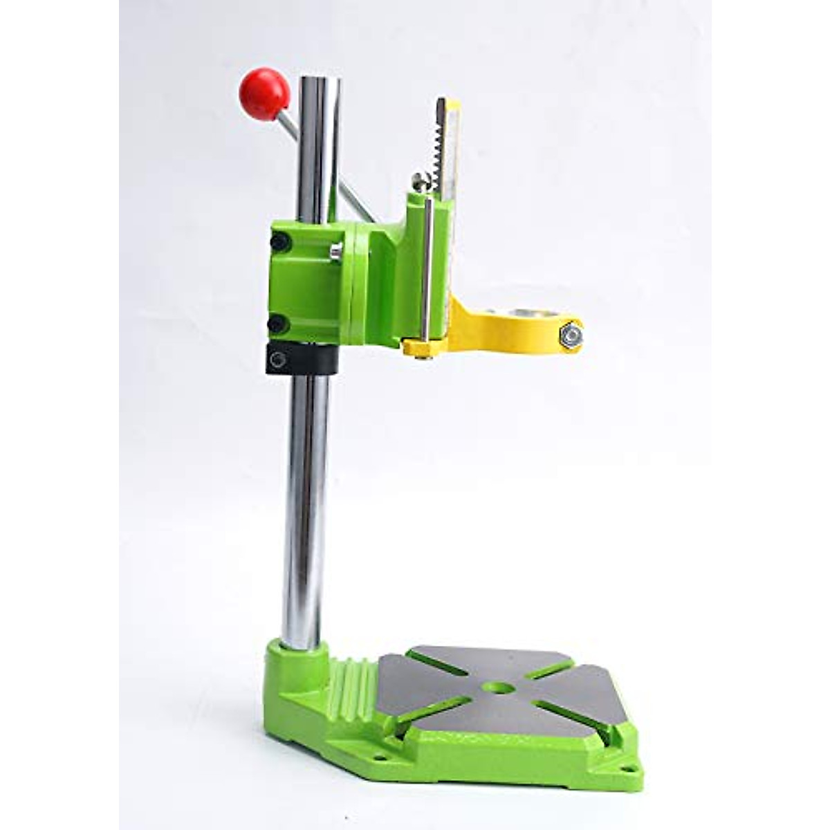 Floor Drill Press stand with aluminum vise/Rotary Tool Workstation Drill Press Work Station/Stand Table for Drill Workbench Repair,Drill Press Table,Table Top Drill Press90° Rotating Fixed Frame