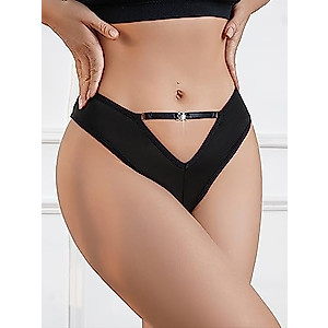 Banamic Sexy Underwear for Women Panties Lace Thong Underwear Women Thong