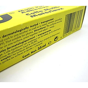 UHU ALL Purpose Adhesive 35ml Solvent Free (PACK of 3)