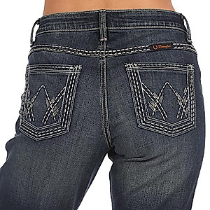 Wrangler womens Shiloh Low Rise Boot Cut Ultimate Riding Jeans, Talk of the Town, 17-34 US
