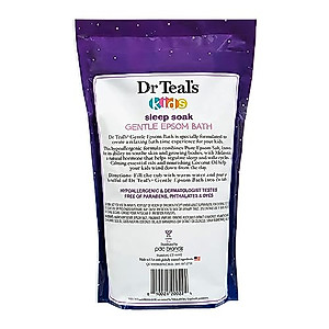 Dr Teal's Kids Gentle Epsom Bath Sleep Soak with Melatonin & Essential Oils