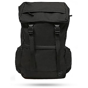 Rucksack Backpack for Travel College Hiking Camping Large Outdoor men women lightweight Daypack Black