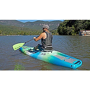Perception Kayaks Hi Life 11 | Sit on Top Kayak - SUP/Paddleboard | Hybrid Boat with Seat Storage/Cooler | 11' | Sunset, (Model: 9351599042)