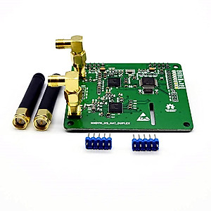 MMDVM Duplex Hotspot Module Dual Hat with 0.96 OLED Display V1.5.2 Support P25 DMR YSF NXDN DMR Slot 1 + Slot 2 for Raspberry pi (Without OLED)