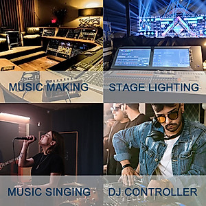 Anewbig 1 Male to 2 Female XLR Y Splitter Micrphone Cable 1.5ft, 3pin XLR Female to Dual XLR Male Y-Splitter Balanced Mic Audio Cables for Stereo Mic to L & R Audio Track (1.5feet)