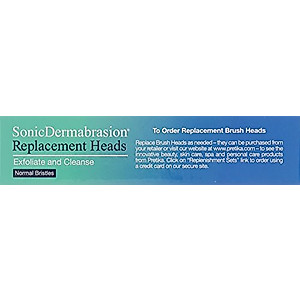Pretika Sonic Dermabrasion Brush Head Replacement Set