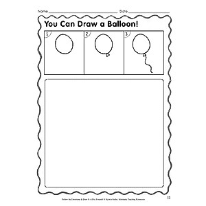 Follow the Directions & Draw It All by Yourself!: 25 Reproducible Lessons That Guide Kids to Draw Adorable Pictures