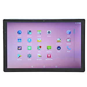 10 Inch Tablet Blue Tablet 100‑240V IPS HD Large Screen 8 Core CPU for Travel (US Plug)