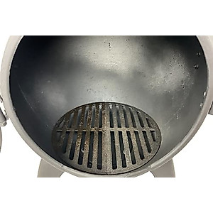 The Blue Rooster Chiminea and Fire Pit Grate - 2 Piece - 12"