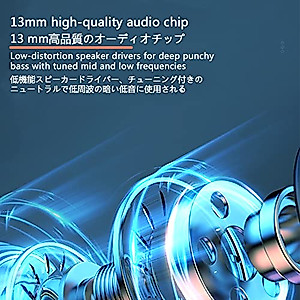 MexSpFit Wireless Earbuds Bluetooth Headphones 5.3 Wireless Headphones in-Ear Stereo Noise Cancelling Bluetooth Earbuds with Wireless Charging Case Touch Control Headset Built-in Mic Earphones