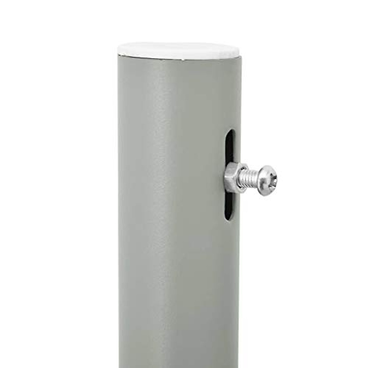 vidaXL Patio Retractable Side Awning 55.1"x196.9" Gray