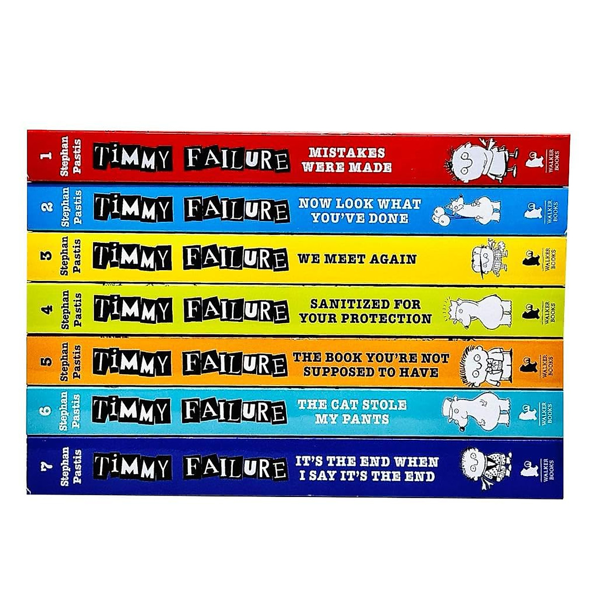 Timmy Failure's Finally Great 7 Books Collection Boxed Set