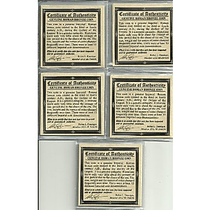 ONE - AUTHENTIC ANCIENT ROMAN Bronze COIN. 1700 Years Old. VARIOUS QUALITY