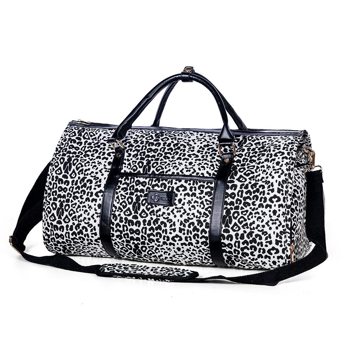 Konelia Travel Bag Convertible Garment Weekender Bag Carry on Women Bag 3 in 1 Hanging Clothes Suit Bag Garment Duffle Bag Hanger Shoe Compartment