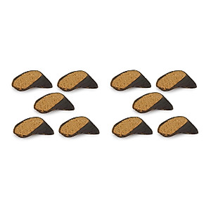 MPP Dog Dental Chew Filled Cow Hooves All Natural Healthy Peanut Butter Flavored (10 Hooves)