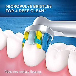 Oral-b Vitality Floss Action Rechargeable Power Toothbrush, Blue and White