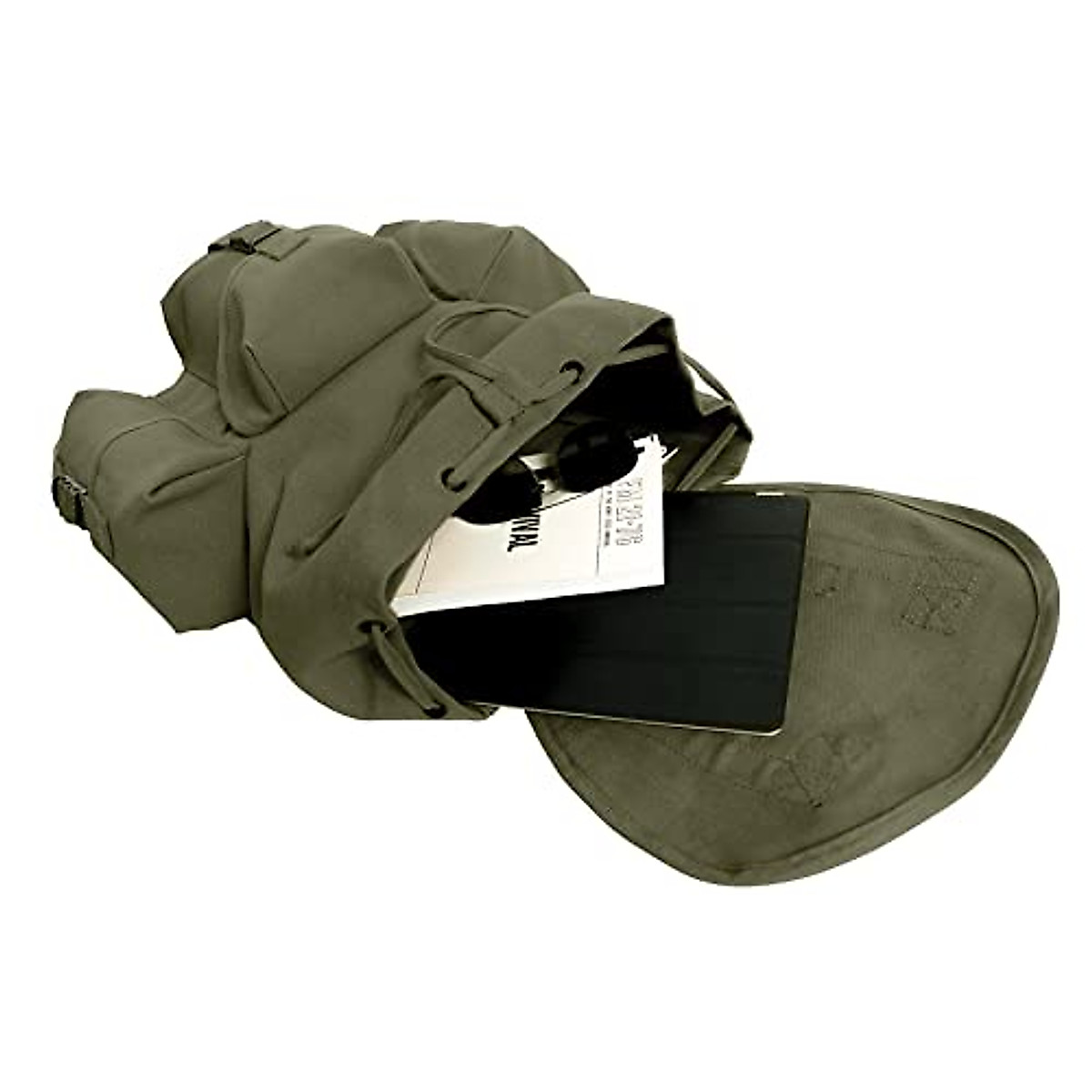 Rothco Canvas G.I. Style Soft Pack, Olive Drab