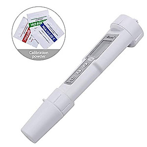 Y-LKUN Water Quality Meter Digital Waterproof PH&ORP Meter 0-14 PH 500mV Oxidation-Reduction Potential CT-6821 ATC PH Controller Meter Measuring Tool Moisture Meter