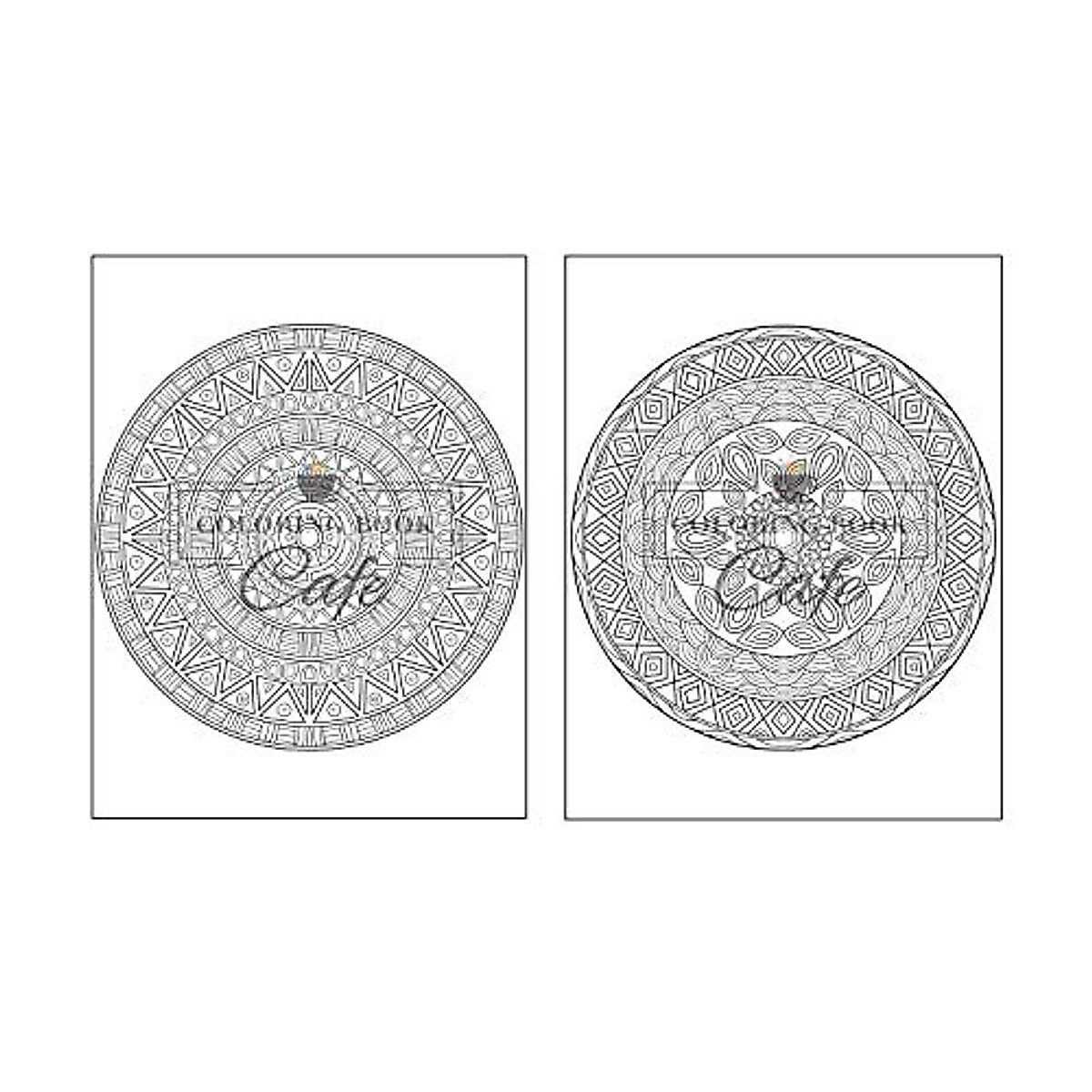 125 Mandalas: An Adult Coloring Book Featuring 125 of the World’s Most Beautiful Mandalas for Stress Relief and Relaxation (Mandala Coloring Books)