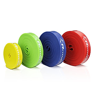 Furinno RFitness Professional 41-Inch Long Loop Stretch Latex Exercise Band, X-Heavy (Red)