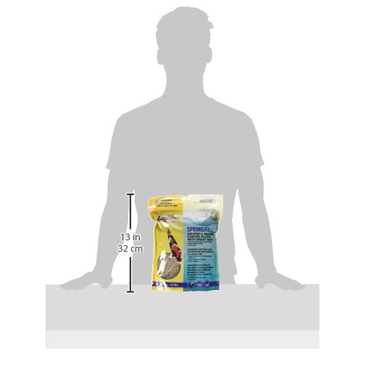 Laguna Spring & Fall Floating Food with Wheat Germ, 2.2 lb