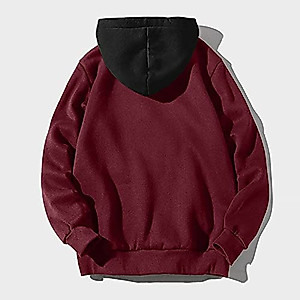 Hooded Sweatshirt, Camo Hoodie Mens Hoodies Printed Sweatshirt Mens Pullover Sweaters Hoodies Fear Of God Black Cotton Hoodie And Pullovers Football Crochet Knit Sweater Pink Wine,S