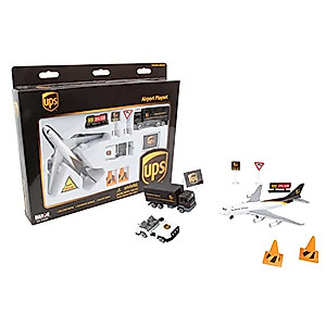 Daron UPS Airport Playset, Brown