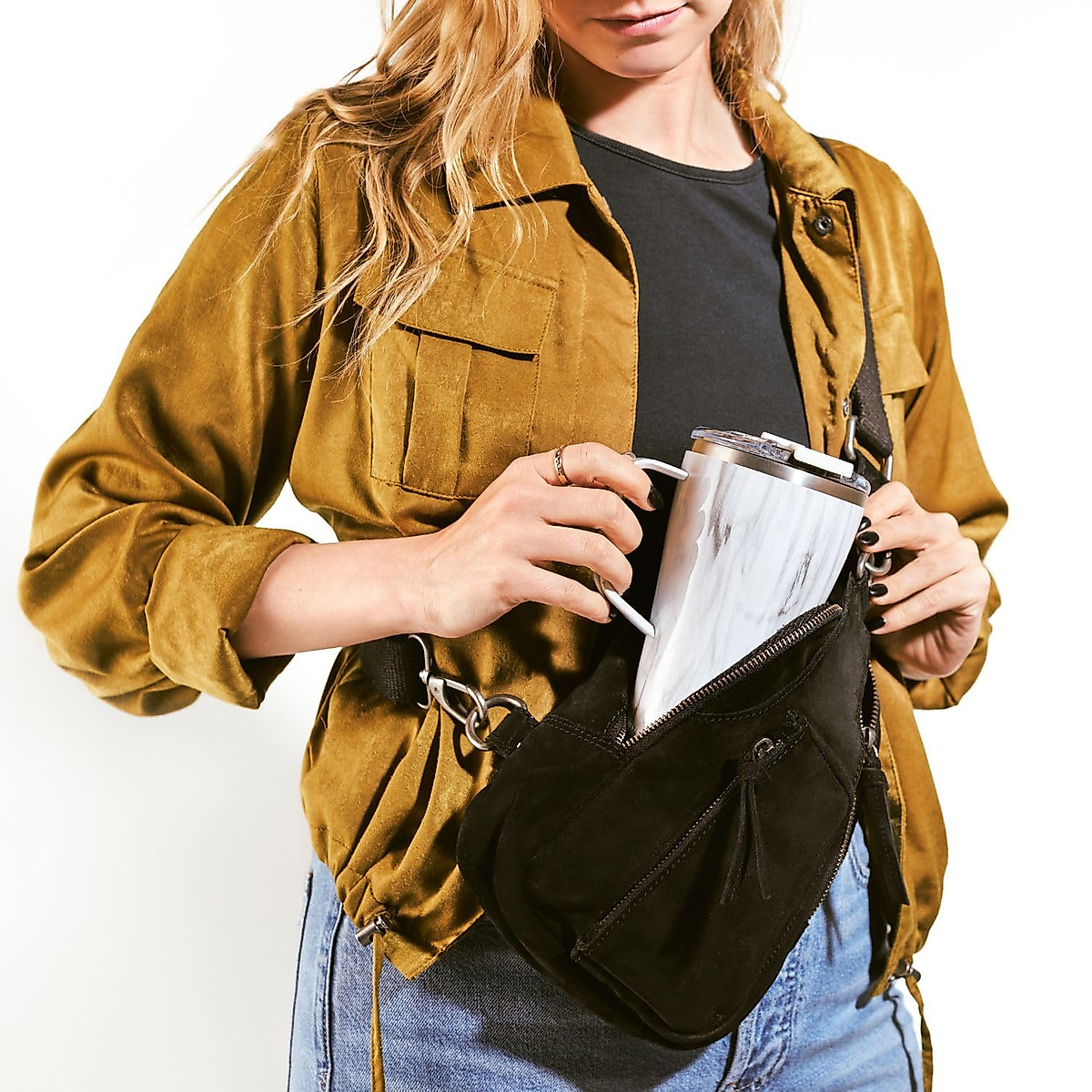 Blue Mate Toddy Vacuum Insulated Tumbler with Lid, 510 ml, Olive Stainless Steel Vacuum Insulated Construction Keeps Cold and Hot for Long Time, 2 Stage Locking Lid that Will Not Spill Over Even When