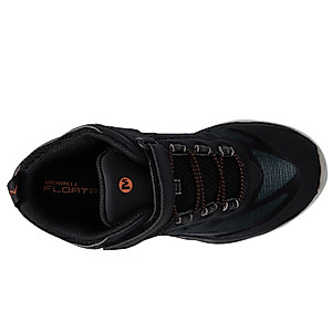 Merrell Moab Speed MID A/C WTRPF Hiking Boot, Black, 12 US Unisex Big Kid