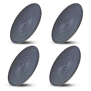 Bonsai Turntable Stand, Rotating Garden Swivel Stand, Stainless Steel Ball Bearings, It Can Bear 100kg, Multi-use Rotating Platform For Monitor Laptops Speakers Bonsai Plants Cake Clay ( Color : 4 pac
