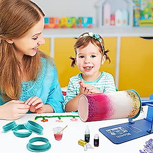 10pcs Tumbler Shields for Epoxy Tumbler, Silicone Tumbler Protector Keeps Spray Paint, Epoxy Resin Out of The Inside of Cup, Working on Tumbler Turner to Keep Tumblers Clean