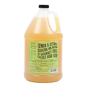 Adams Handmade Soap Thick Organic Castile Liquid Hand Soap 1 Gallon Refill - Citrus
