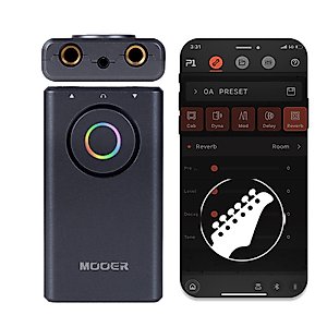 MOOER Prime P1 Guitar Multi-Effects Processor, Bass Guitar Pedals with 126 Effects, Tuner, Amp, Metronome for Practice and Performance