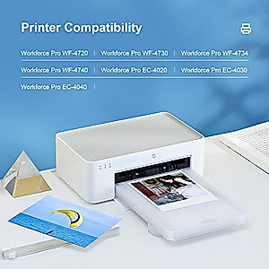 Kolor Expert Remanufactured T802 Ink Cartridge Replacement for Epson 802XL 802 T802XL Work with Epson Workforce Pro WF-4740 WF-4730 WF-4720 WF-4734 EC-4020 EC-4030