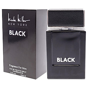 Nicole Miller Black Mens Eau De Toilette Spray 3.4 Oz