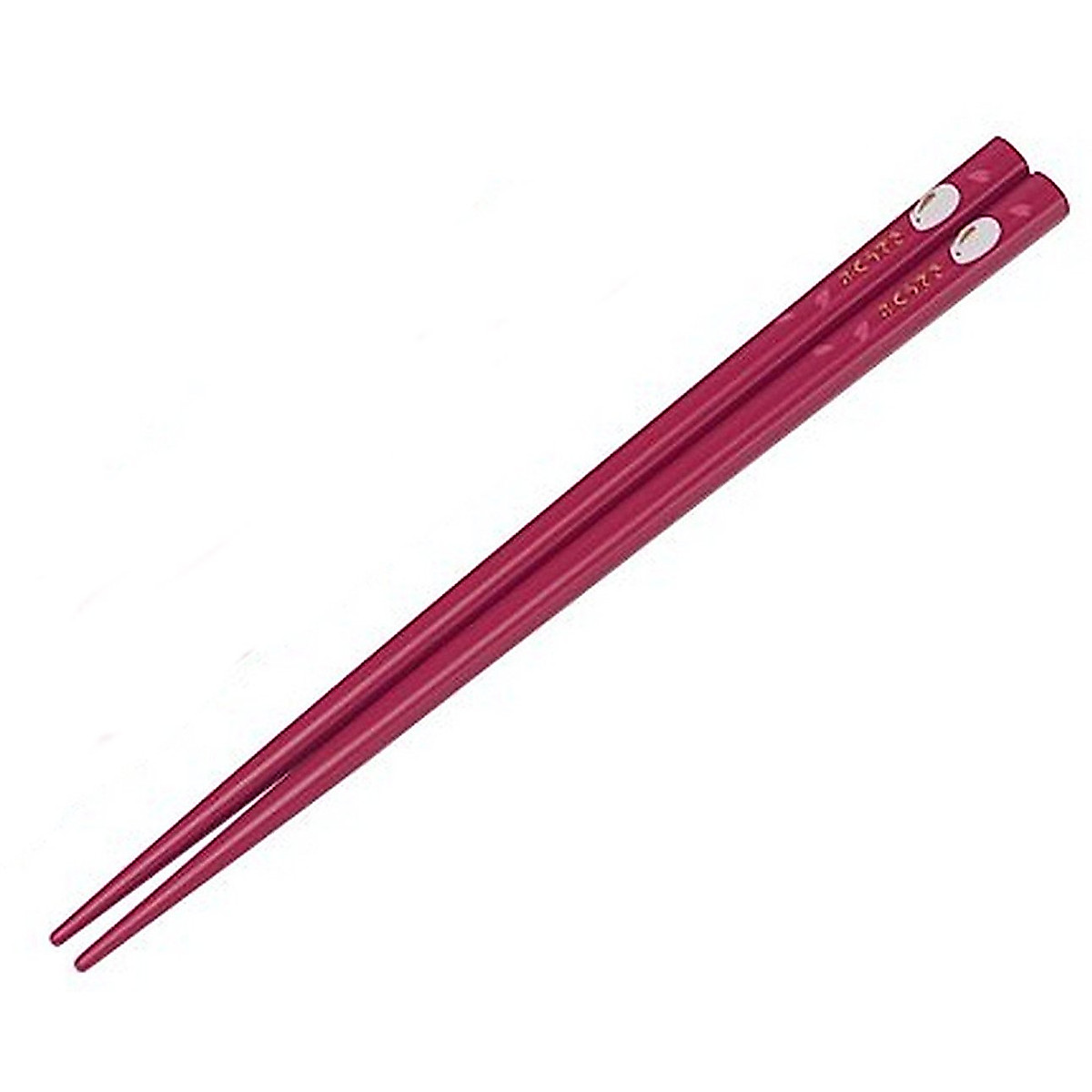 Skater Japanese Rabbit Blossom Chopstick and Case, Red