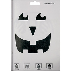 Loftus International Kids Pumpkin Quick Sticker & Tools Pumpkin Carving Kit (9 Piece), Orange