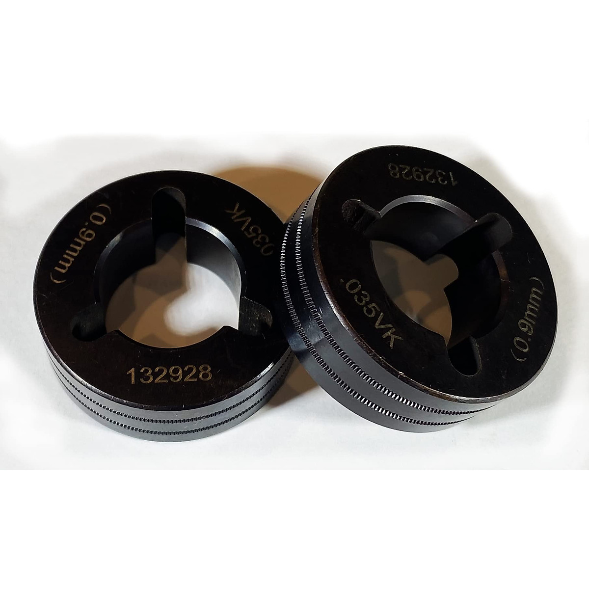 2-PK Drive Roll Replacement For Miller Millermatic 200/210/212/250/251/252/DVI/Pulser/Vintage (VK-Groove .035" 2-PK)