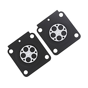 Hicello 10PCS Metering Diaphragm Replaces, Metering Diaphragm Assembly Replacement for Zama A015053, Small Engine Carburetor