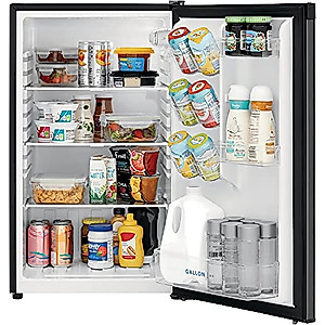 Frigidaire 4.4 Cu. Ft. Compact Refrigerator Black Stainless Steel