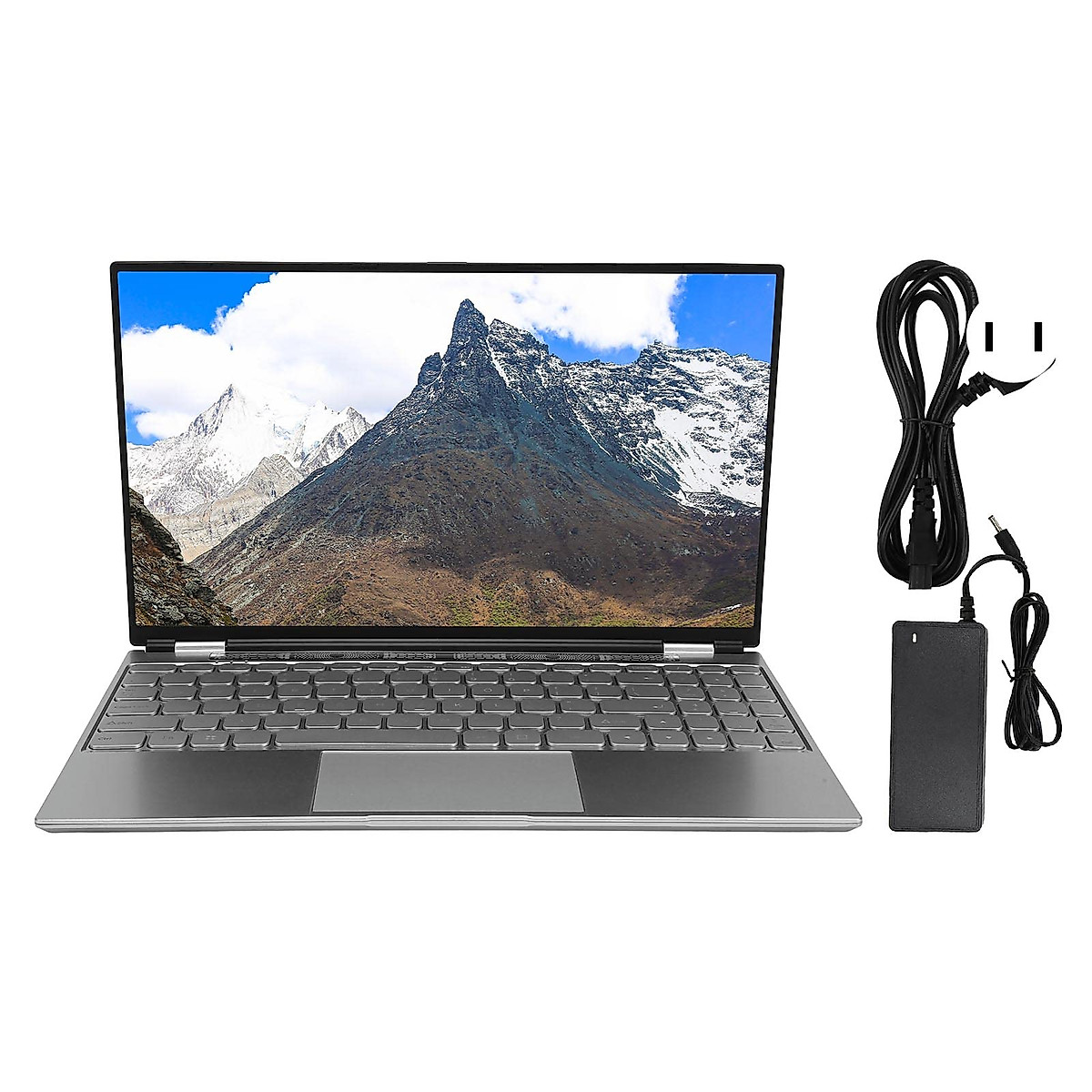 Yunseity 15.6in Laptop, 2.4G 5G WiFi 16GB RAM Laptop Computer, Quad Core 180 Degree Flip Notebook Computer with Backlit Keyboard, 1080P HD IPS Screen, 5000mA Battery for Windows 10 (16G+256G US Plug)