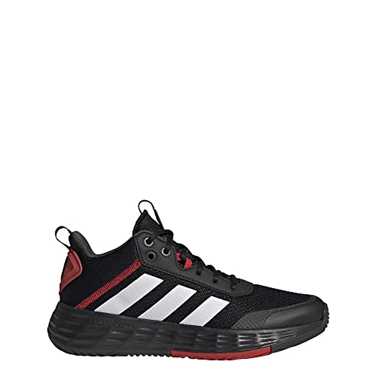 adidas Men's Own The Game 2.0 Basketball Shoe, Black/White/Carbon, 14
