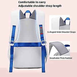 MITOWERMI Backpack for Girls Boys School Bags Lightweight Elementary School Backpack Durable Kids Bookbags for Middle Students(BLACK)