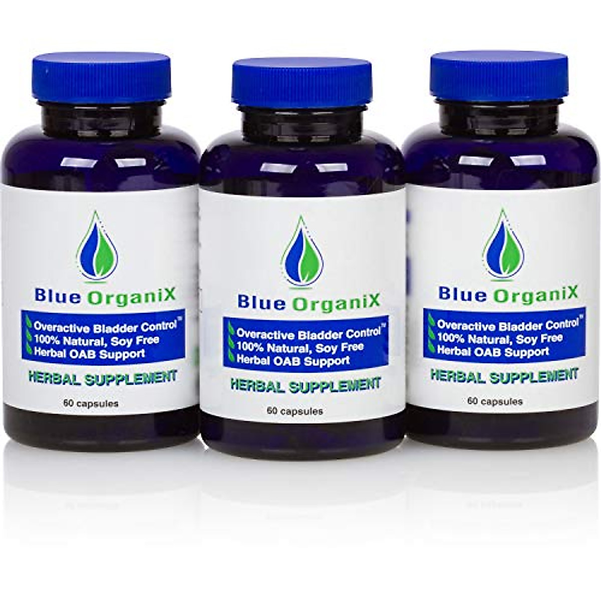 Overactive Bladder Control Pills for Women and Men, Frequent Urination, Overactive Bladder Supplement for Nocturia or Urinary Incontinence, Natural and Soy Free