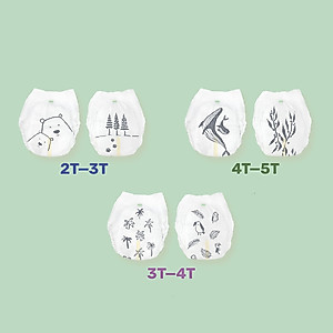 Parasol Clear+Dry Natural Disposable Diaper Pants